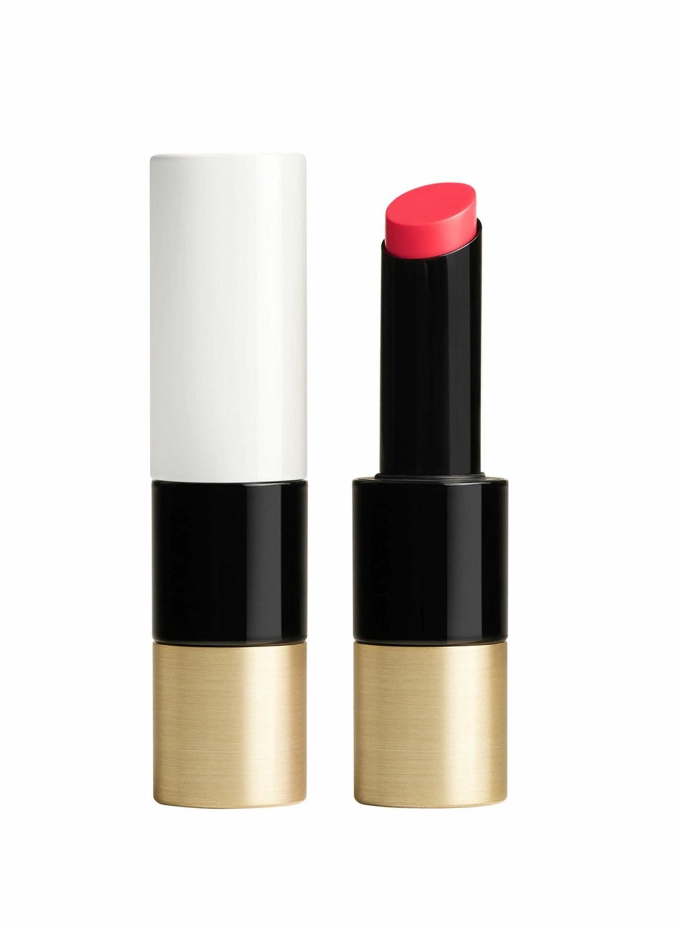 HERMES Шелковистая мерцающая помада Rouge Brillant Silky HERMES 3.25г, оттенок 41 ROSE HACIENDA