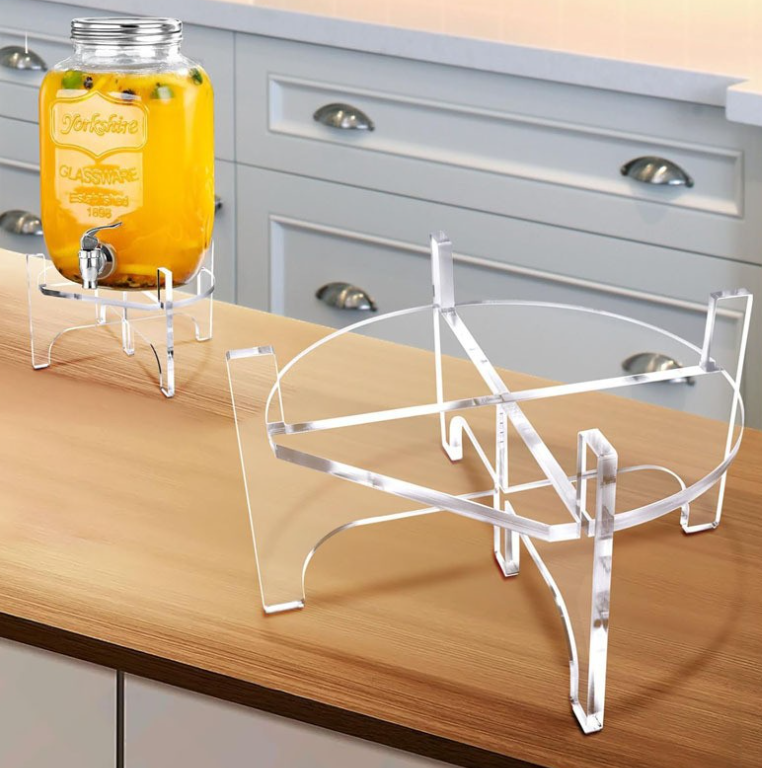 Прозрачная акриловая подставка для диспенсера напитков, универсальная
