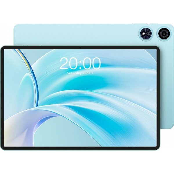 10.92" Планшет TECLAST P50 Case 4/128 GB T606 Wi-Fi, 1280 x 800, 90Гц, Android 15, с чехлом и клавиатурой, голубой