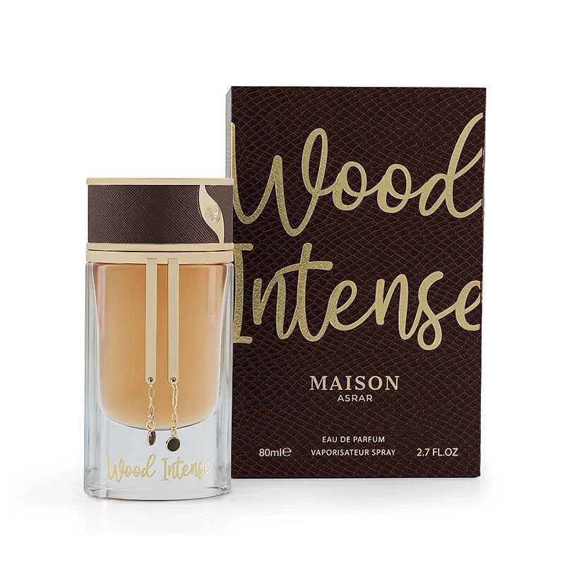 Парфюмерная вода для женщин и мужчин Maison Asrar Wood Intense 80 мл / Духи Мейзон Асрар Вуд Интенс