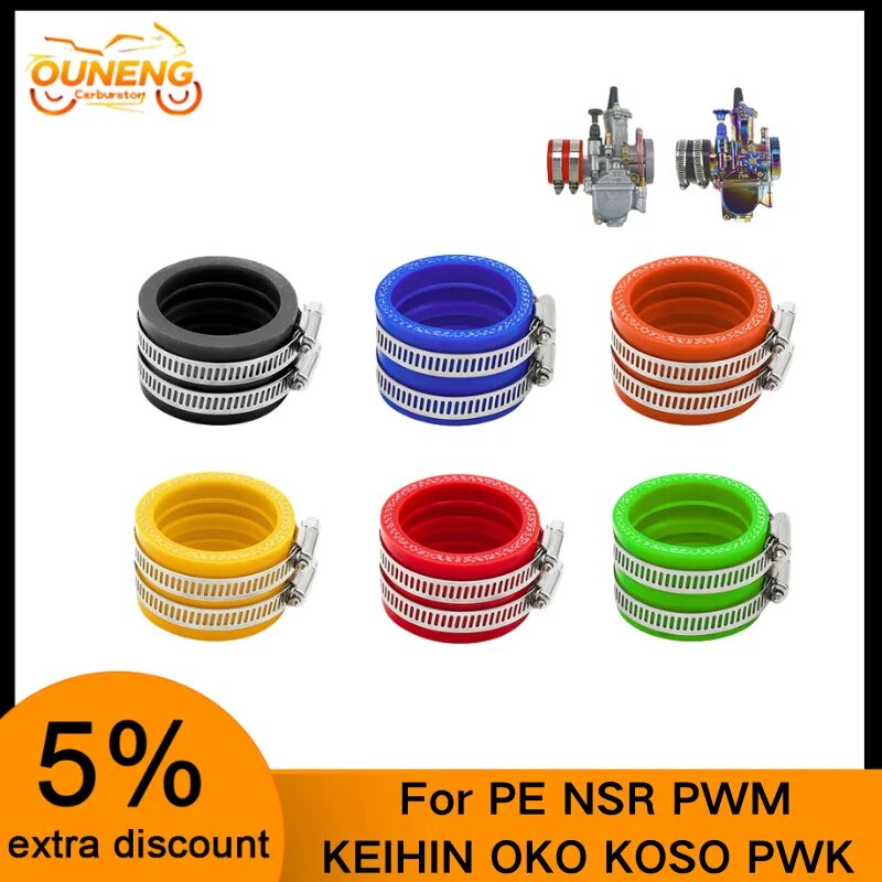 Впускная труба 35 мм/40 мм/42 мм/45 мм для TM TMX KTM KR PE NSR PWM PWK 34PJ 19004042 35mm-Black
