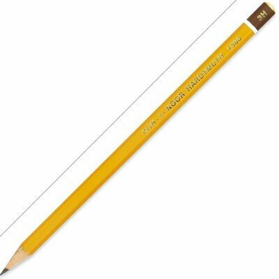 Карандаш чернографитный KOH-I-NOOR 1500/3H б/ласт, Чехия, 41783