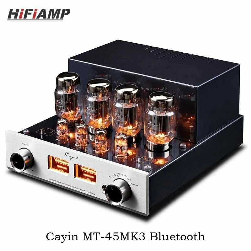 Ламповый усилитель мощности Cayin MT-45MK3, HiFi-с двухфункциональным прибором, вакуумная трубка, Bluetooth
