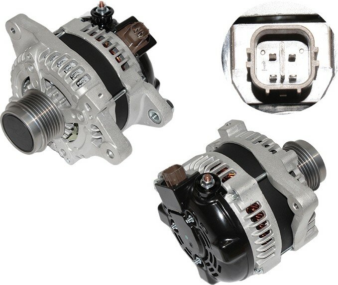 Генератор SAT ST-27060-37010N TOYOTA ALLION/AURIS/AVENSIS/COROLLA/ISIS 1.6/1.8 06-13 07-11 1/2ZRFE 12V 100A