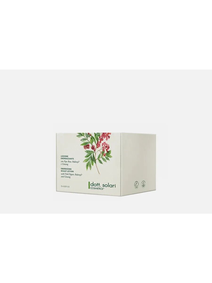 Dott.Solari Cosmetics Phitocomplex Energizing line Энергетический лосьон для кожи головы 72мл