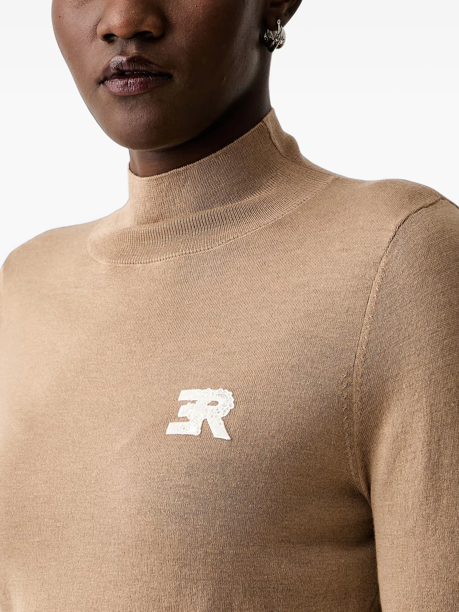 Свитер Ermanno Firenze Logo-patch sweater, размер 44 — фото 1