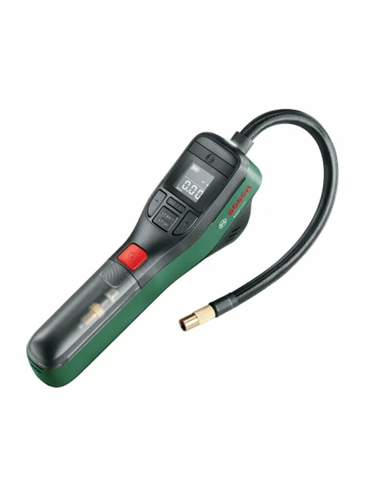 Насос для надува Bosch Easy Pump, портативный, беспроводной, с адаптером для мяча, зеленый — фото 1
