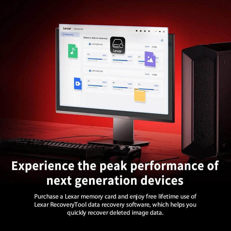 Lexar PLAY PRO microSD карта памяти для Switch 2 1 ТБ 256 ГБ — фото 1