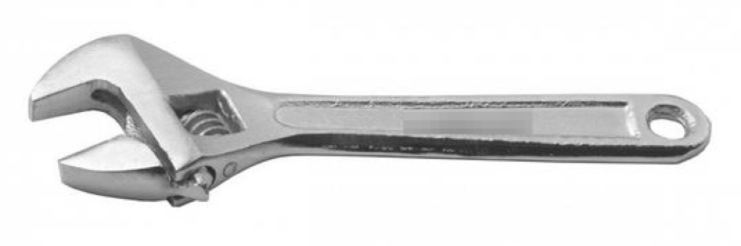 Ключ разводной 888 из хромованадиевой стали с хромированным покрытием, 0-30мм, 250мм / инструменты