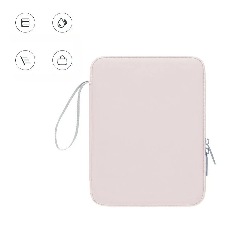 Чехол-сумка для iPad 10th 10.9, чехол для сумки 10,2 7/8/9th Pro 11 12,9 Mini 6 Air для Xiaomi Samsung, водонепроницаемый чехол на молнии