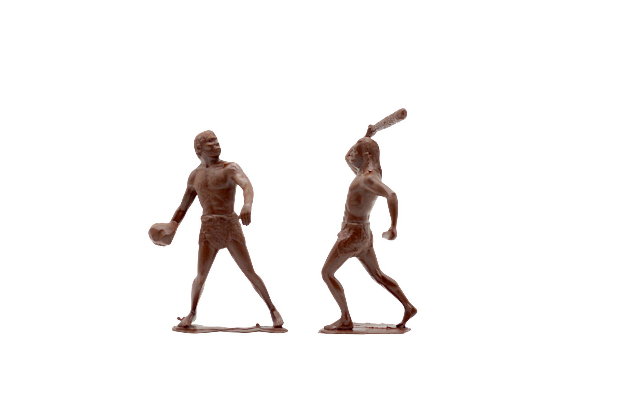 80011 ARK Models Набор солдатиков. Пещерные люди, высота 150 мм.