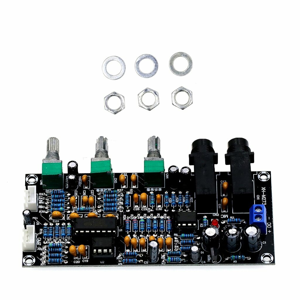M273 Двойной микрофон входной караоке цифровой усилитель усилителей усилителей усилителей для семейных встреч и общественного мероприятия