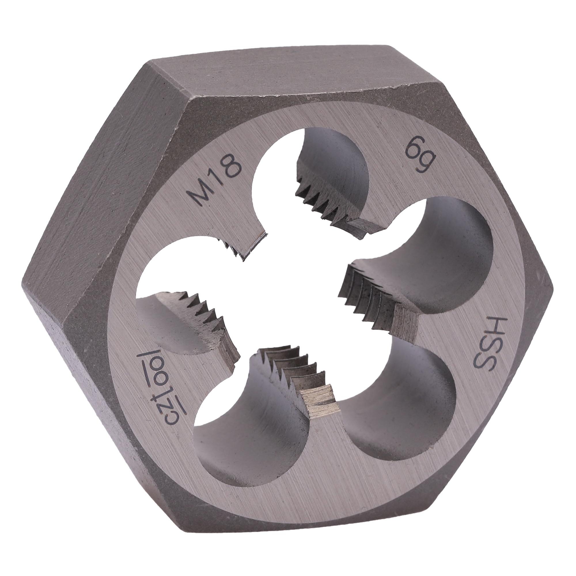 Плашка Bucovice Tools М18х2,5 HSS DIN 382 6g 41х18мм 220180