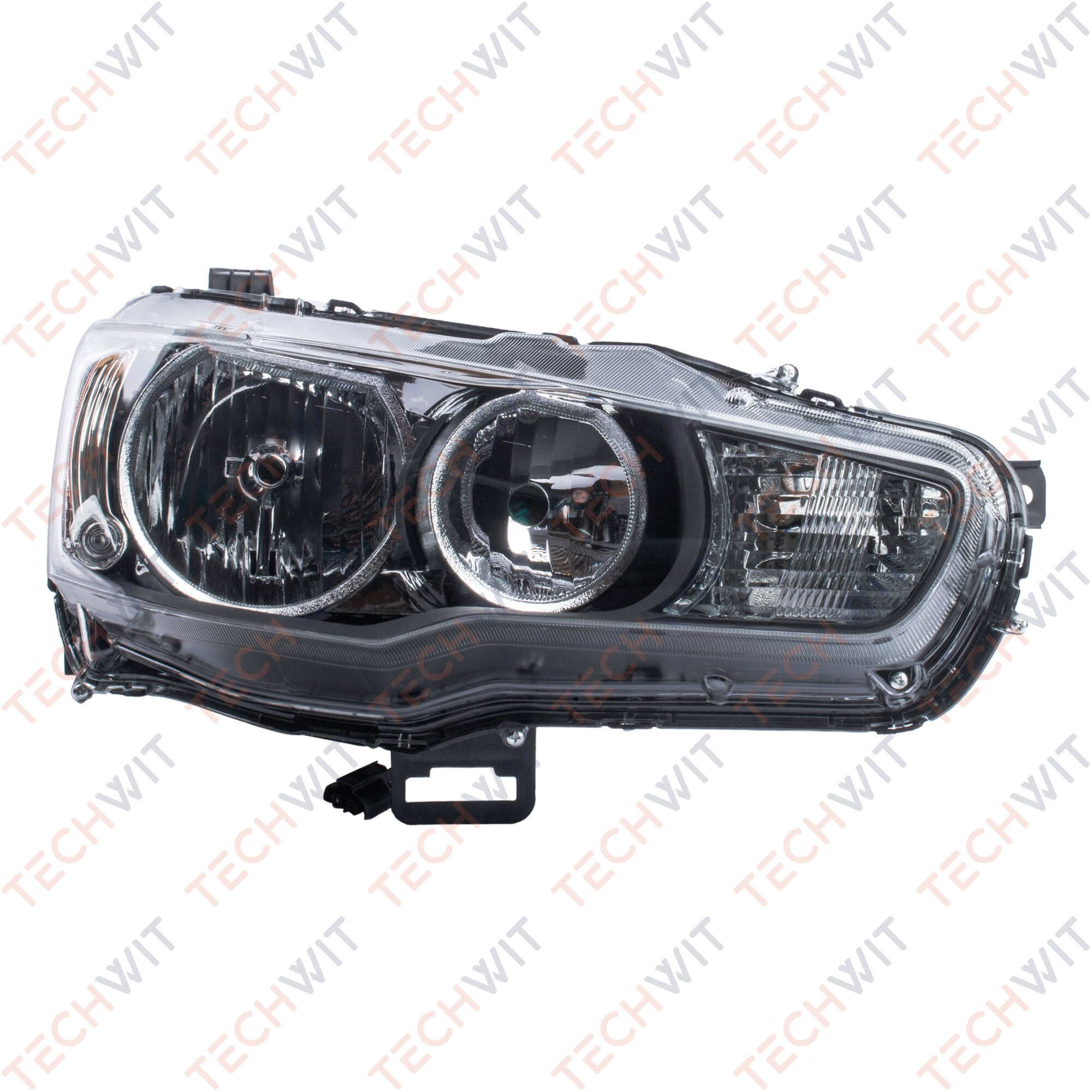 Фара передняя левая галогенная, для Митсубиси Лансер арт HD001MTS001TW TECHWIT