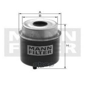 Топливный фильтр MANN-FILTER арт. wk 8124