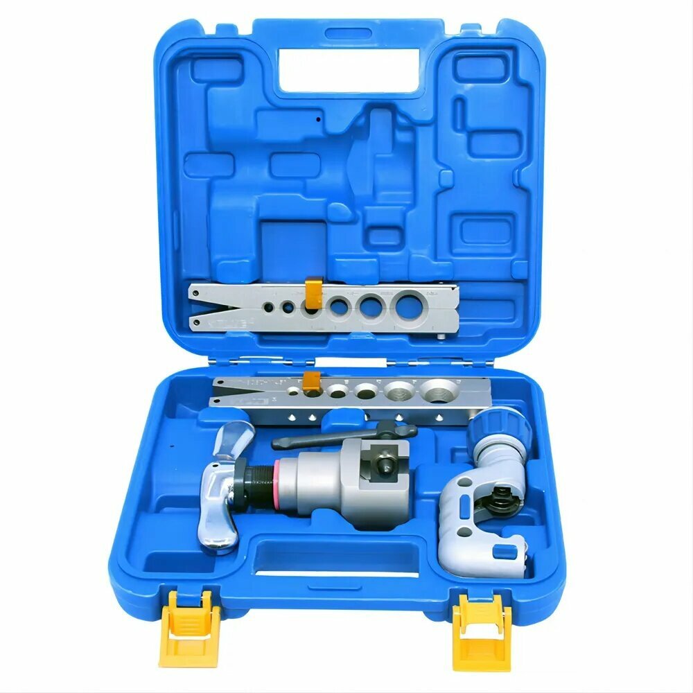 Вальцовка набор с реверсом VALUE VFT-808U-MIS 1/4"-3/4" 2 плашки чемодан