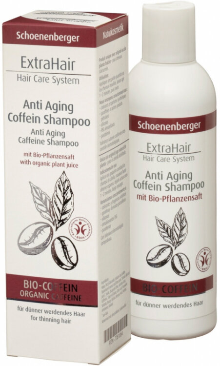Schoenenberger Антивозрастной шампунь с кофеином 200 мл