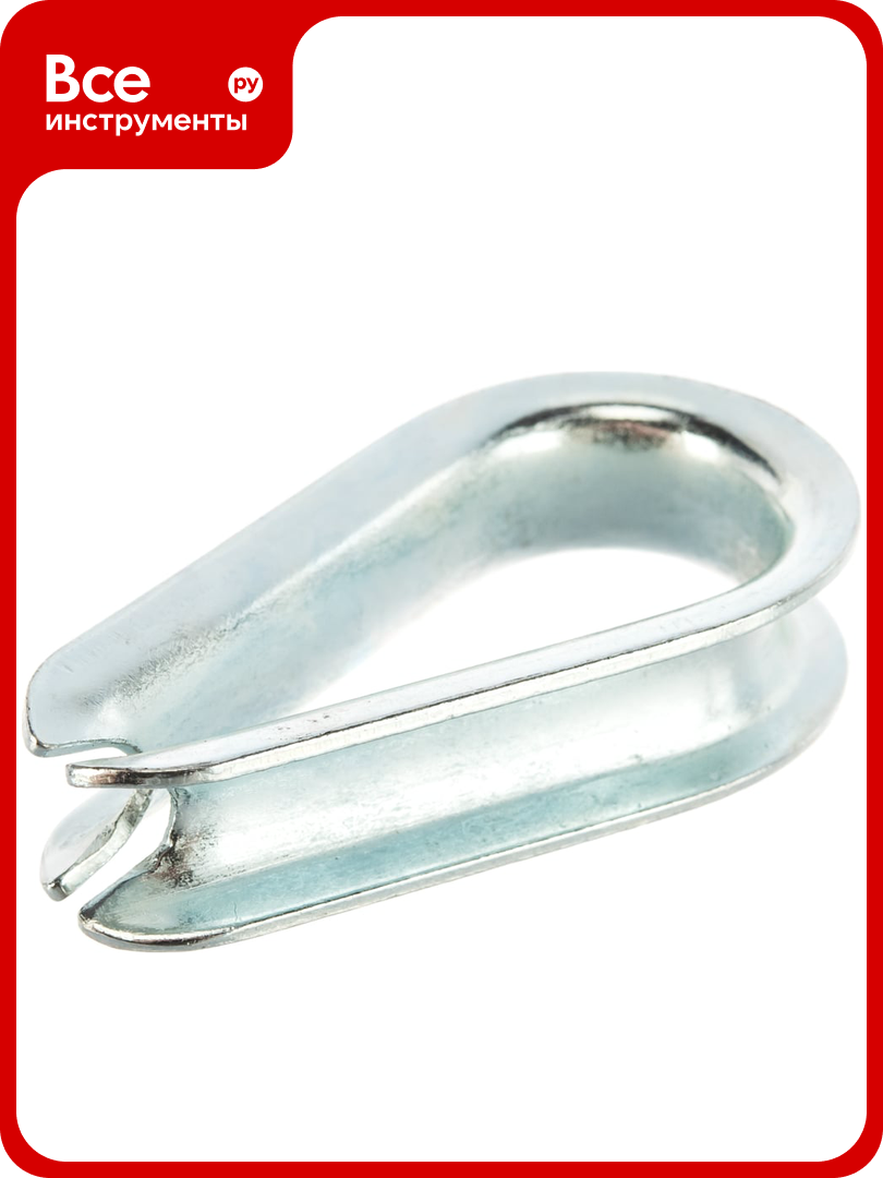 Коуш DIN6899 М10 1шт - ярлык Zitar 102755