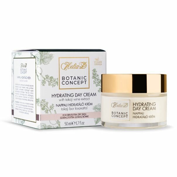 Helia-D Botanic Concept Интенсивно увлажняющий крем с экстрактом вина для экстра сухой кожи, 50мл