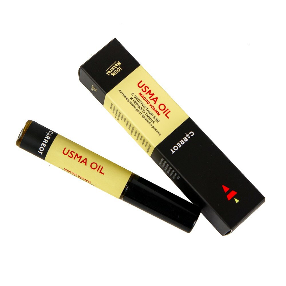 Carreot масло усьмы активирующее рост бровей и ресниц 10 мл