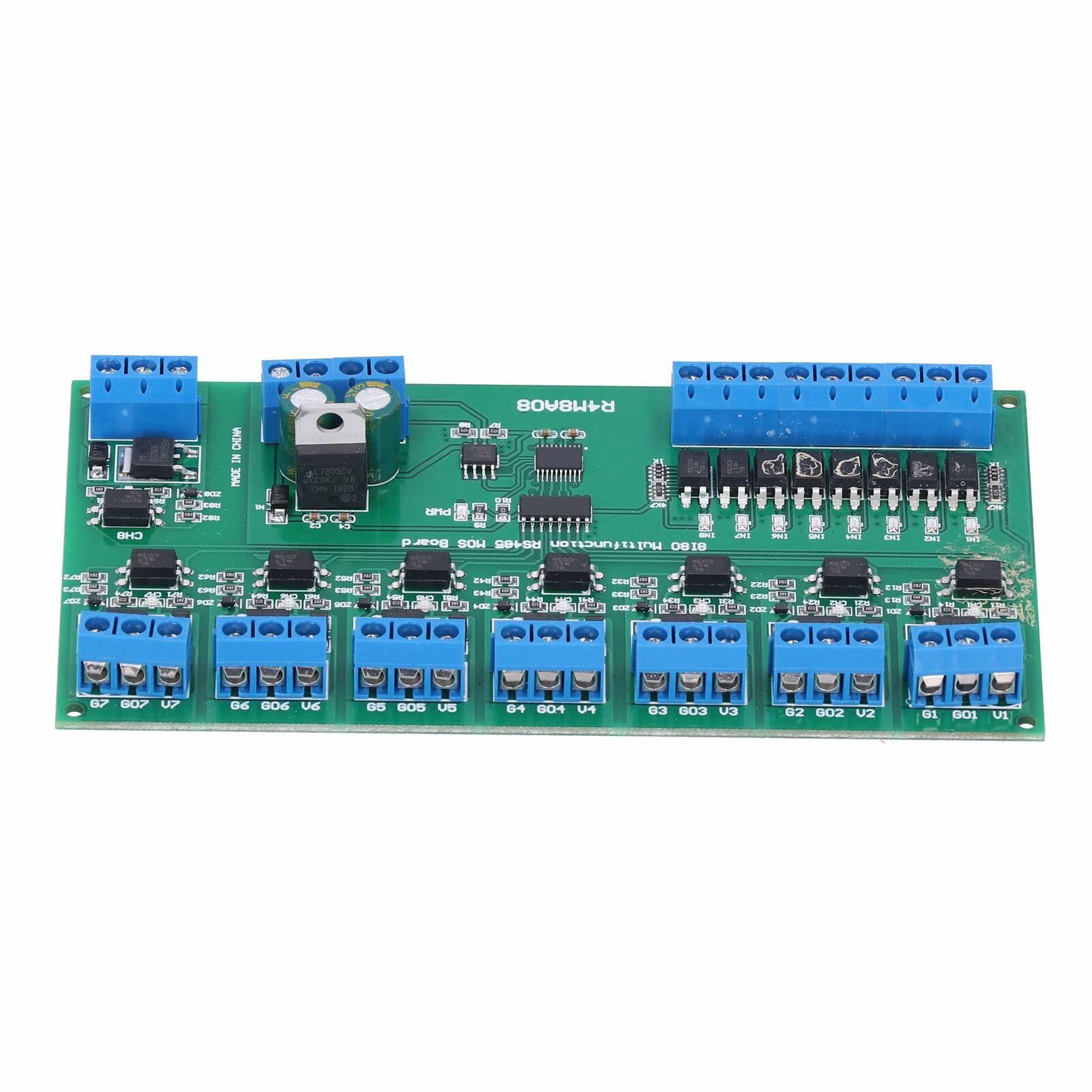 Модуль MOSFET 8-in 8-out RS485 R4M8A08, 6-25V, многофункциональный, электронные компоненты