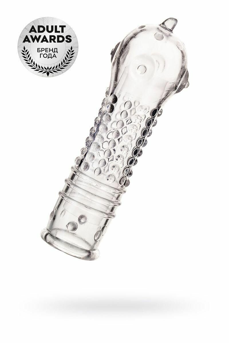 Насадка на пенис A-Toys by TOYFA Dond, TPR, прозрачный, 14,7 см