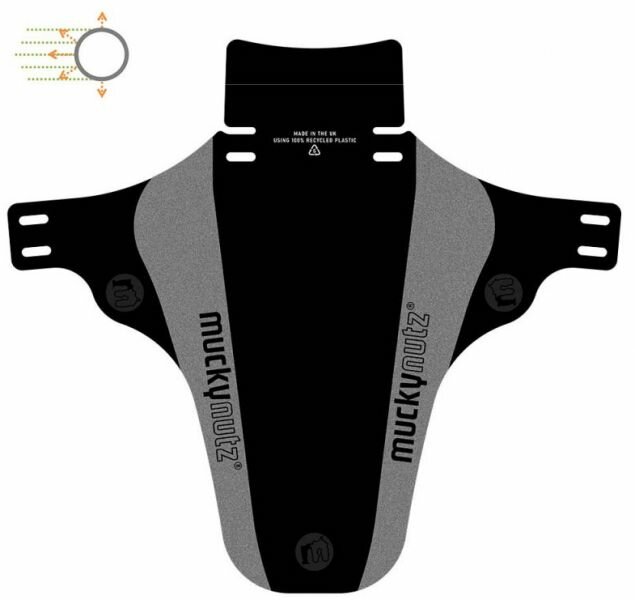 Крыло переднее быстросъемное Mucky Nutz Face Fender Reflective