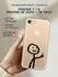 Чехол на Apple iPhone 7 / Айфон 7 с принтом "Неприличный человечек чёрный", проз...