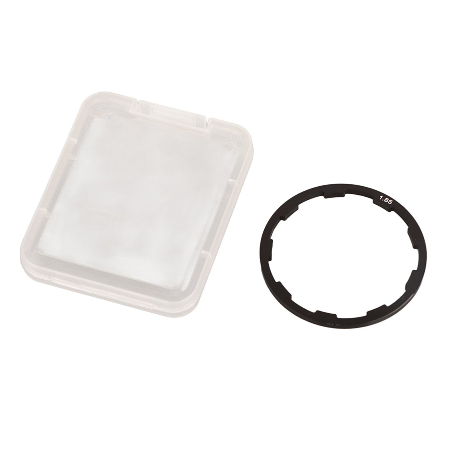 Проставка втулки маховика велосипеда, прокладка шайбы оси каретки велосипеда толщиной 1,85 мм, совместима с большинством рам шоссейных горных велосипедов для легкой установки и снижения трения