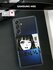 Чехол на Samsung Galaxy M55 / Самсунг M55 с принтом "Cute anime girl", прозрачны...