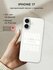 Чехол на Apple iPhone 17 / Айфон 17 с принтом "Мама права", прозрачный