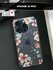 Чехол на Apple iPhone 15 Pro / Айфон 15 Про с принтом "Нежная рамка из цветов", ...