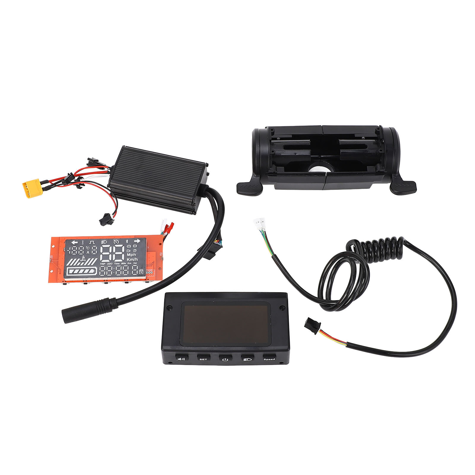 Комплект контроллера электроскутера 36 В 350 Вт контроллер двигателя приборная панель дисплей измерительная панель детали для электроскутеров S1 S2 S3 8 дюймов