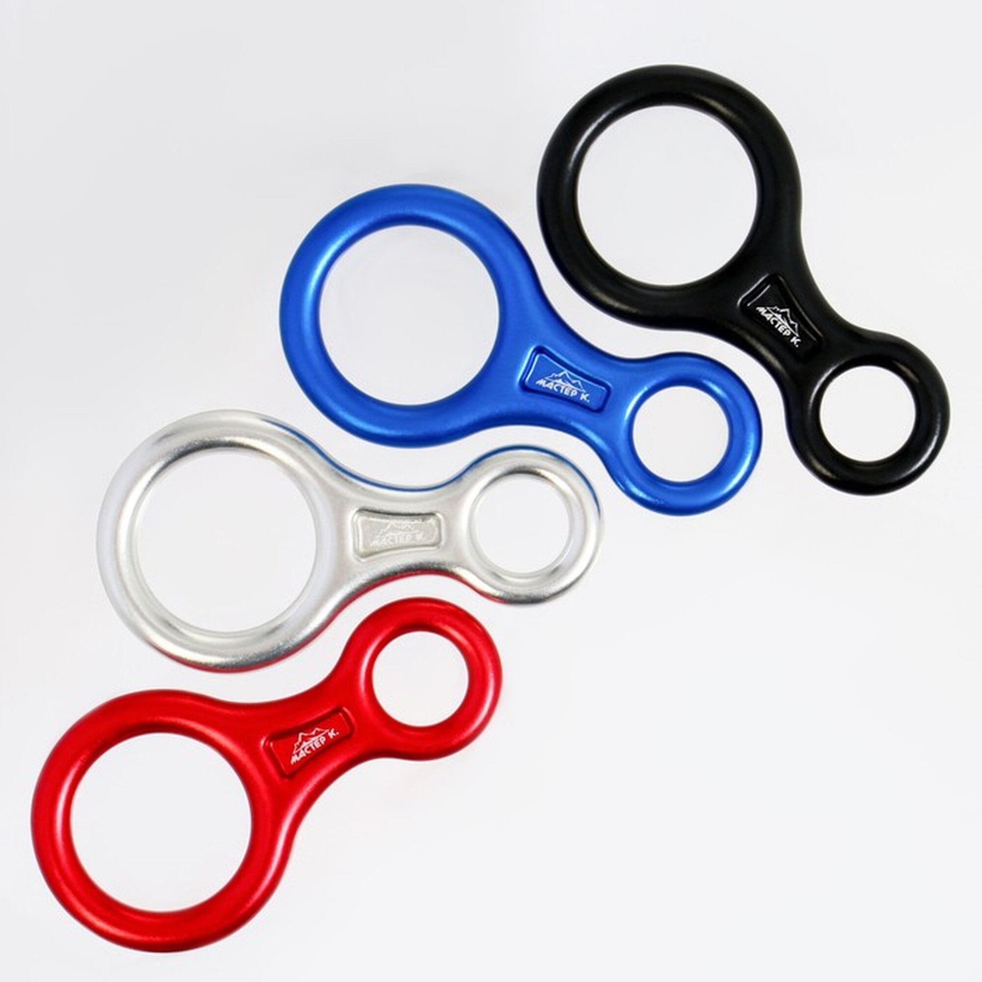 Спусковое устройство Мастер К "Восьмерка", для скалолазания, алюминий, 14,5×7,5 см