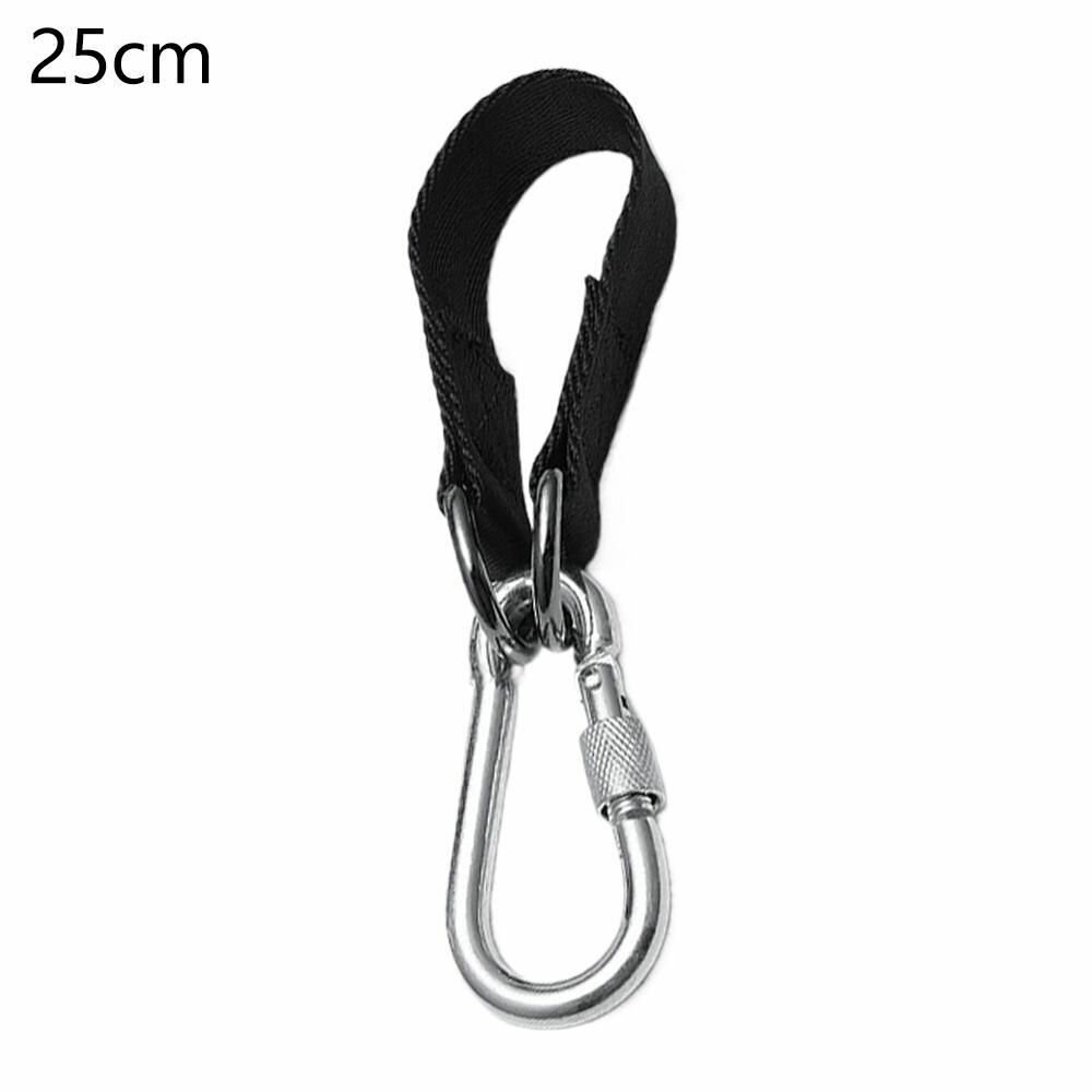 Крючок для аксессуаров для качелей с нагруженным ремнем, наружный крючок 25 см с соединительным шнуром