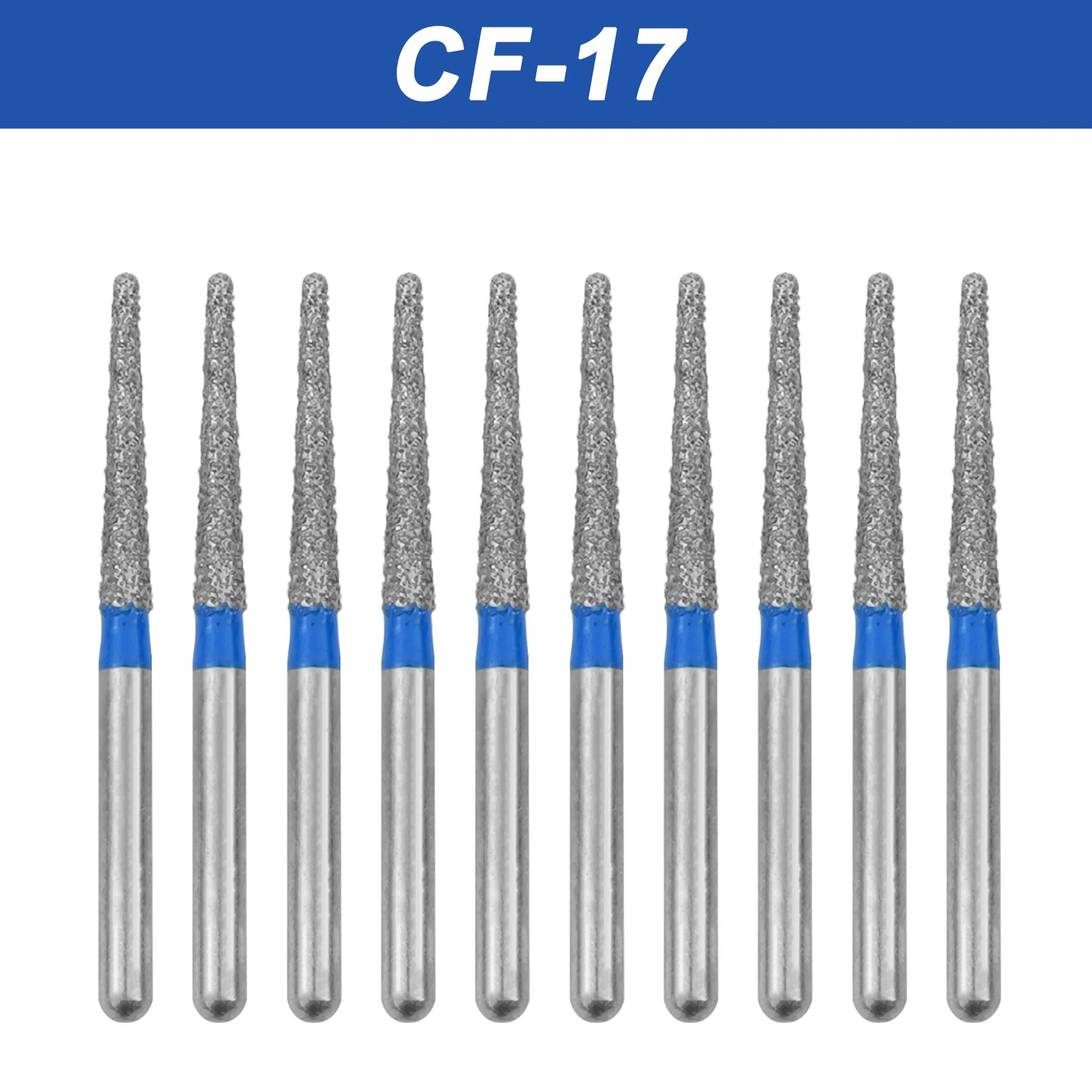 Алмазные боры CF-17 FG 1.6 мм, 10 шт