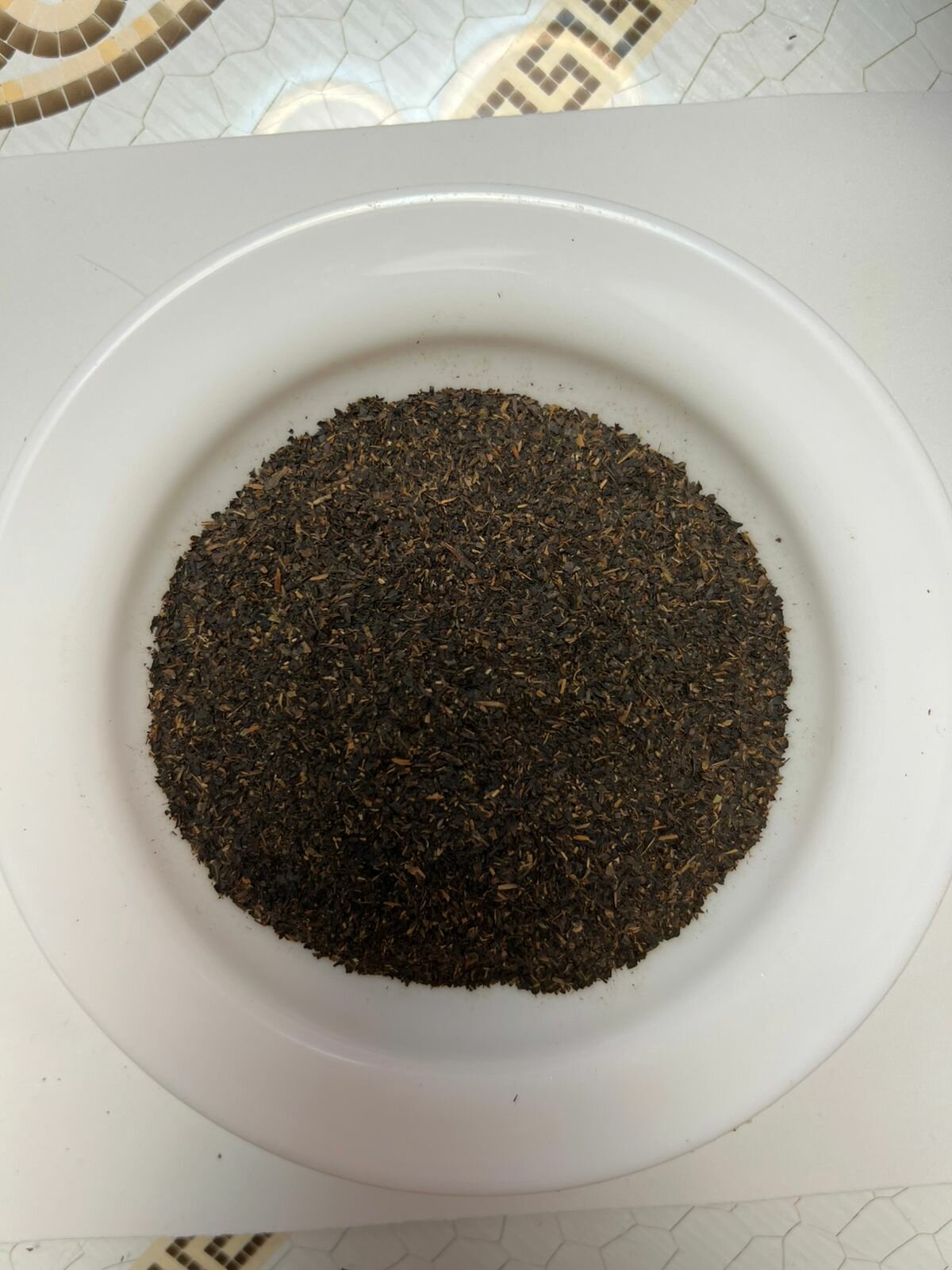 Черный чай цейлонский порошковый "Китайская Стена", натуральный, 50г