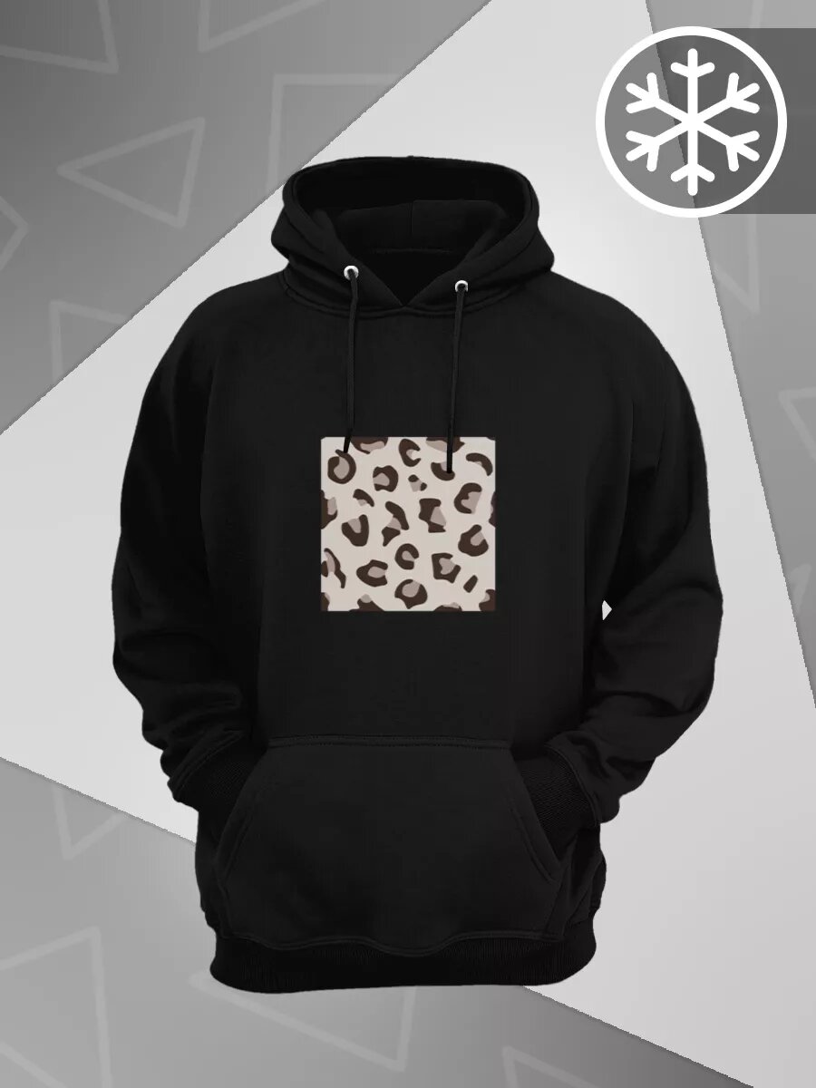 Толстовка спортивная animal паттерн, леопард, зебра, жираф, крокодил, животные