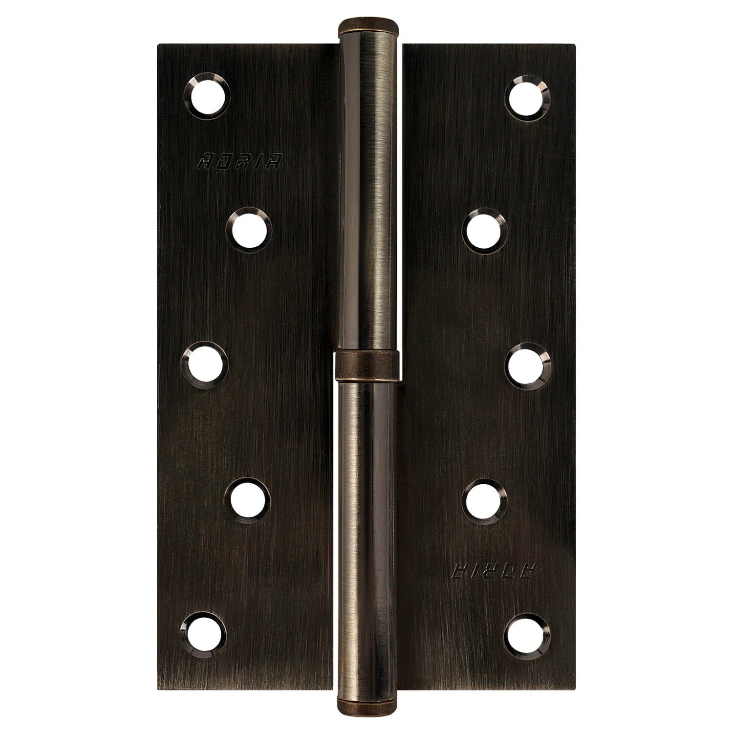 Adria левая петля 120х80х2.5 мм из стали, старинная бронза отделка для дверей