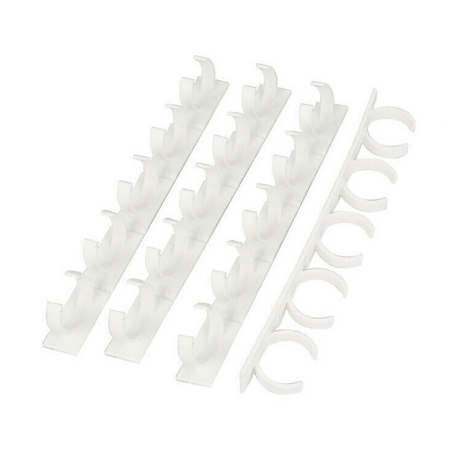 20Pcs Подставка для специй Кухонная Листок Клеевой Держатель для бутылок с приправами Органайзер для шкафа Крючок для крепления специй на дверце шкафа Материал PP Цвет Белый Размер банки 3.3cm-4.2cm Размер упаковки 25.5*11*3cm Вес упаковки 113g (4