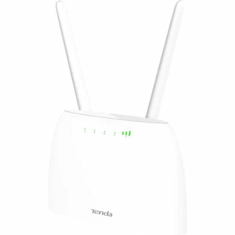 Tenda Сетевое оборудование 4G06 Wi - Fi 4G+ LTE маршрутизатор стандарта N300, 2 внешние антенны , 1 - port 10 100Mbps LAN WAN, 1 - port 10 100Mbps LAN, 1 - Slot 2FF SIM Card