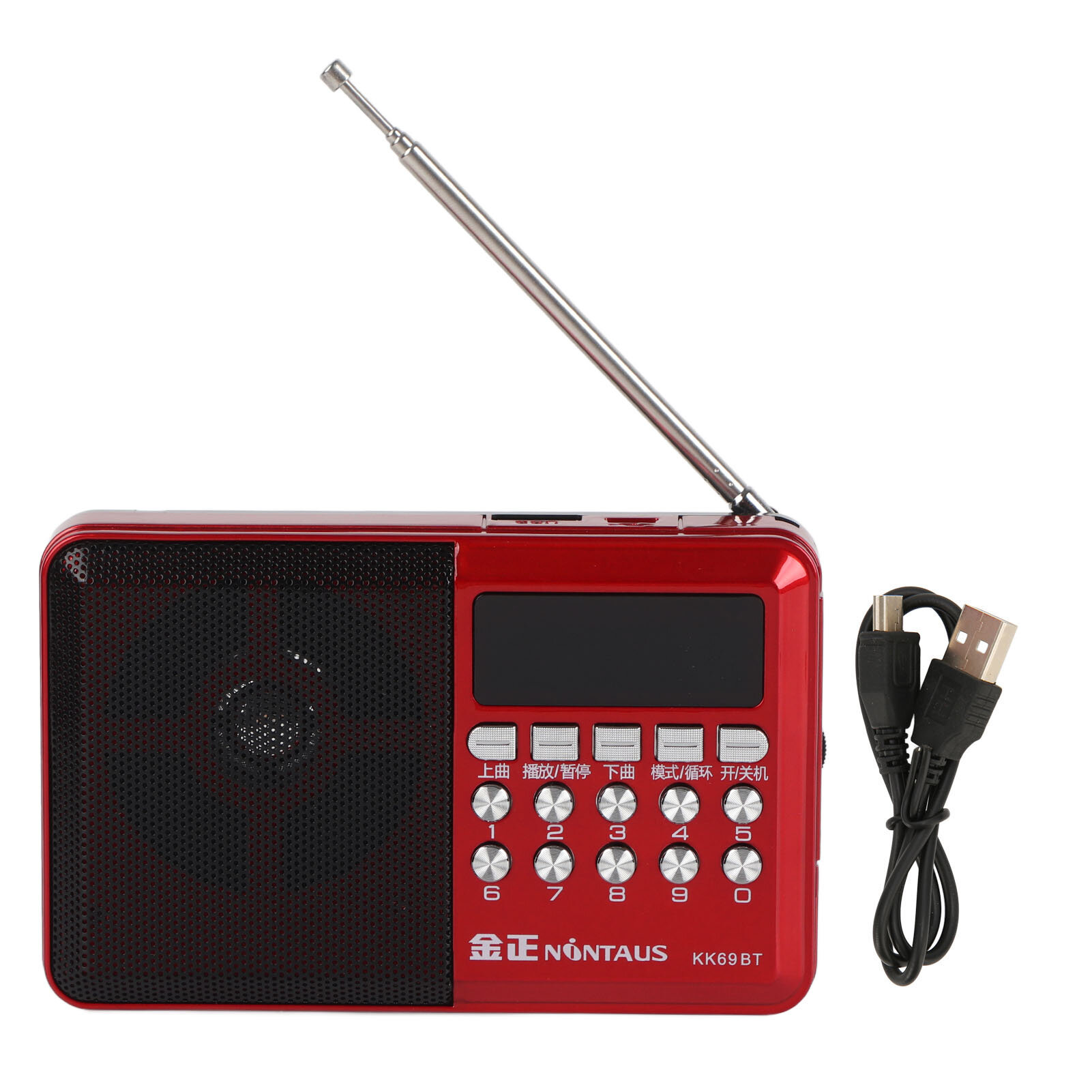 Portable Am FM Radio Memory Card Mp3 Playback Battery, работающий эргономичный внешний антенный карманный радио