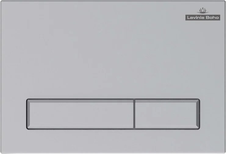 Кнопка смыва для унитаза Lavinia Boho RelFix 380501MC хром, матовая, кнопка для инсталляции, двойной смыв