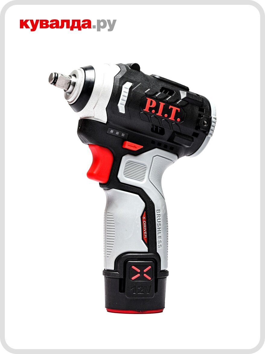 Гайковерт аккумуляторный P.I.T. PIW12K-120A/2