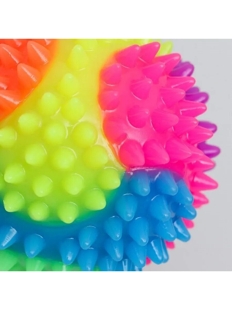 Светящийся мяч для маленьких собак и кошек