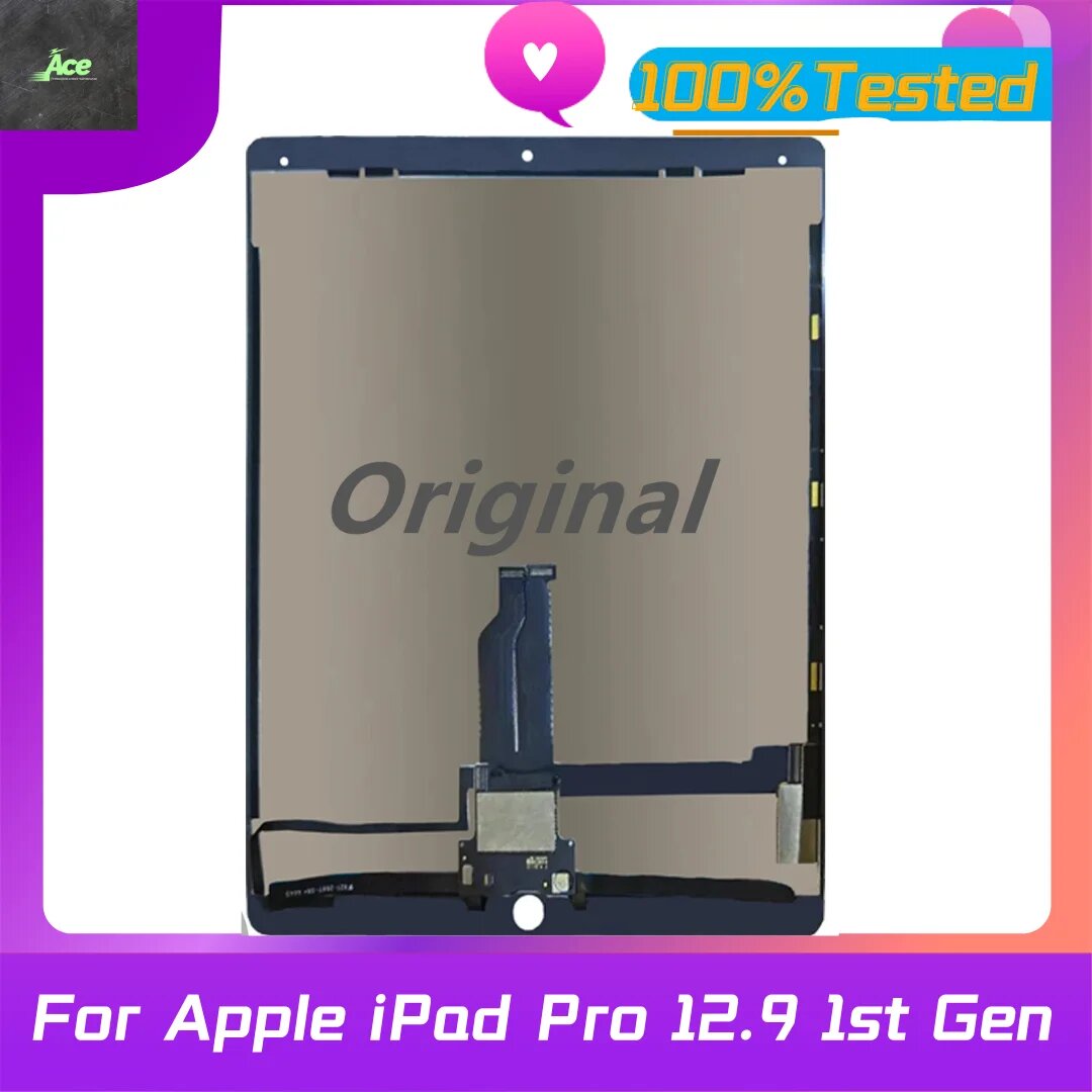 ЖК-дисплей для iPad Pro 12,9" A1584 A1652 Ori Black with board