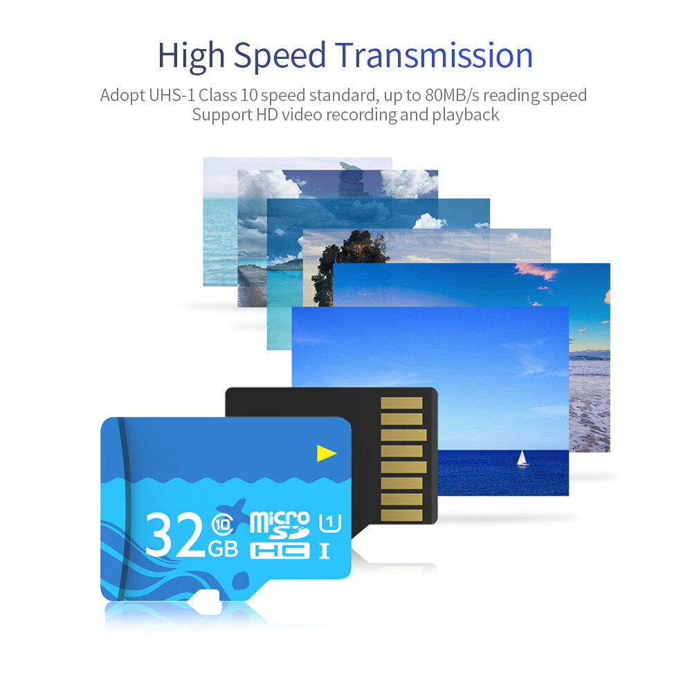 Карта памяти Netac 64GB Micro SD UHS1 Class10: для камер, видеорегистраторов и мониторов