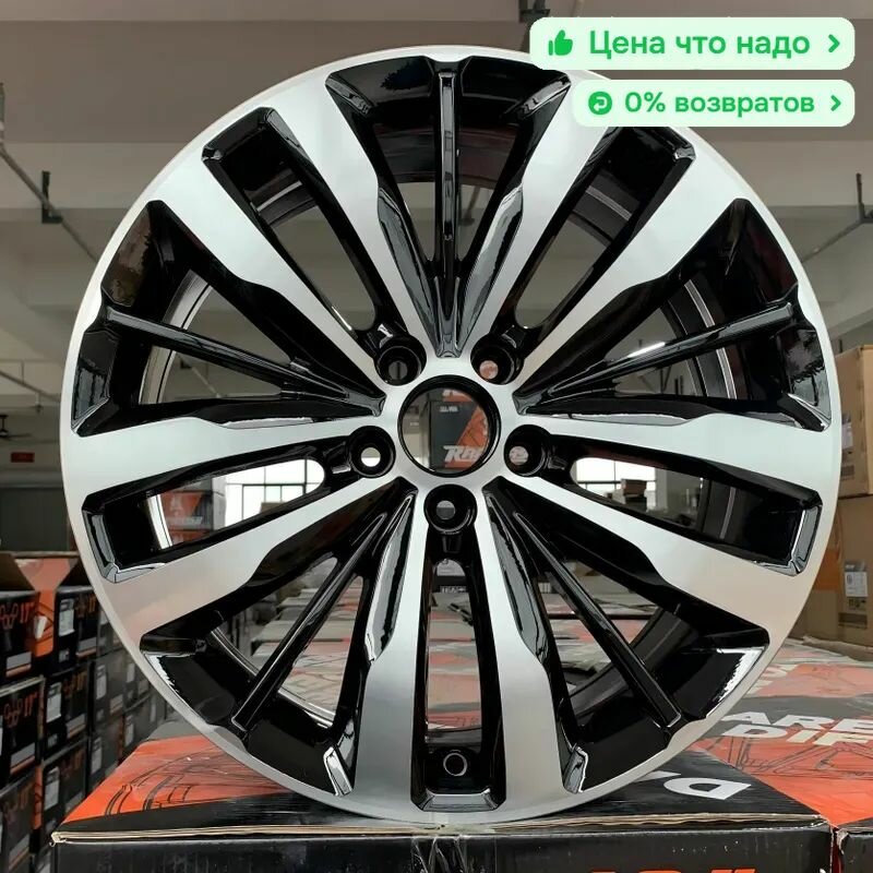 FADI 18-дюймовые колеса, совместимые с AION Y, S, V, GS3, GS4, GS5, GAC GA3, GA5, GA6 Колесный диск Штампованный 18x7" PCD5х108 ET43 D59.5