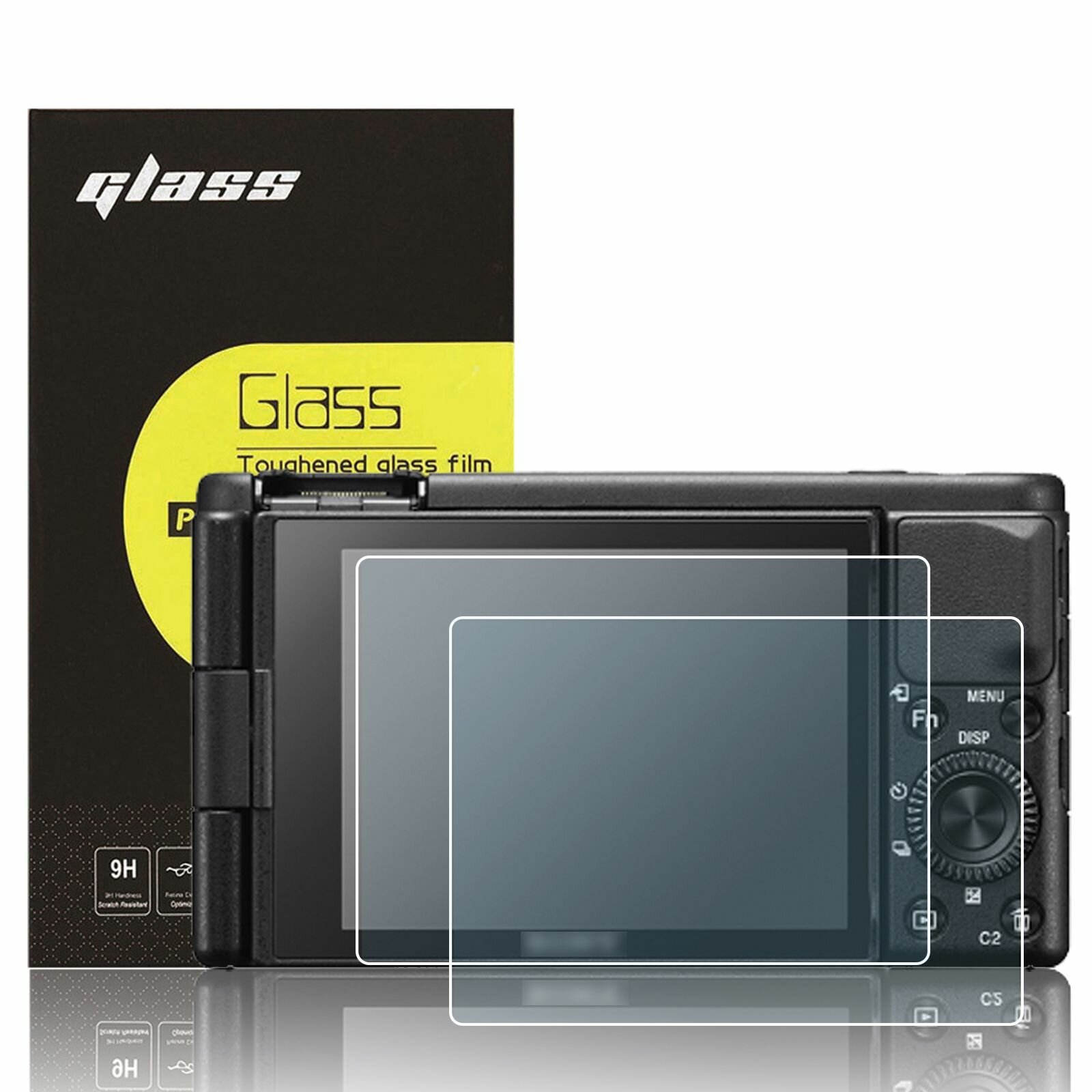 Комплект 2 шт: Защитное стекло для экрана камеры Сони Sony ZV-1II ZV1II ZV-E10 ZV-1F ZV1 Не применимо к ZV-E10IIF FX3A FX30 FX3 защита экрана для камер стекло для дисплея