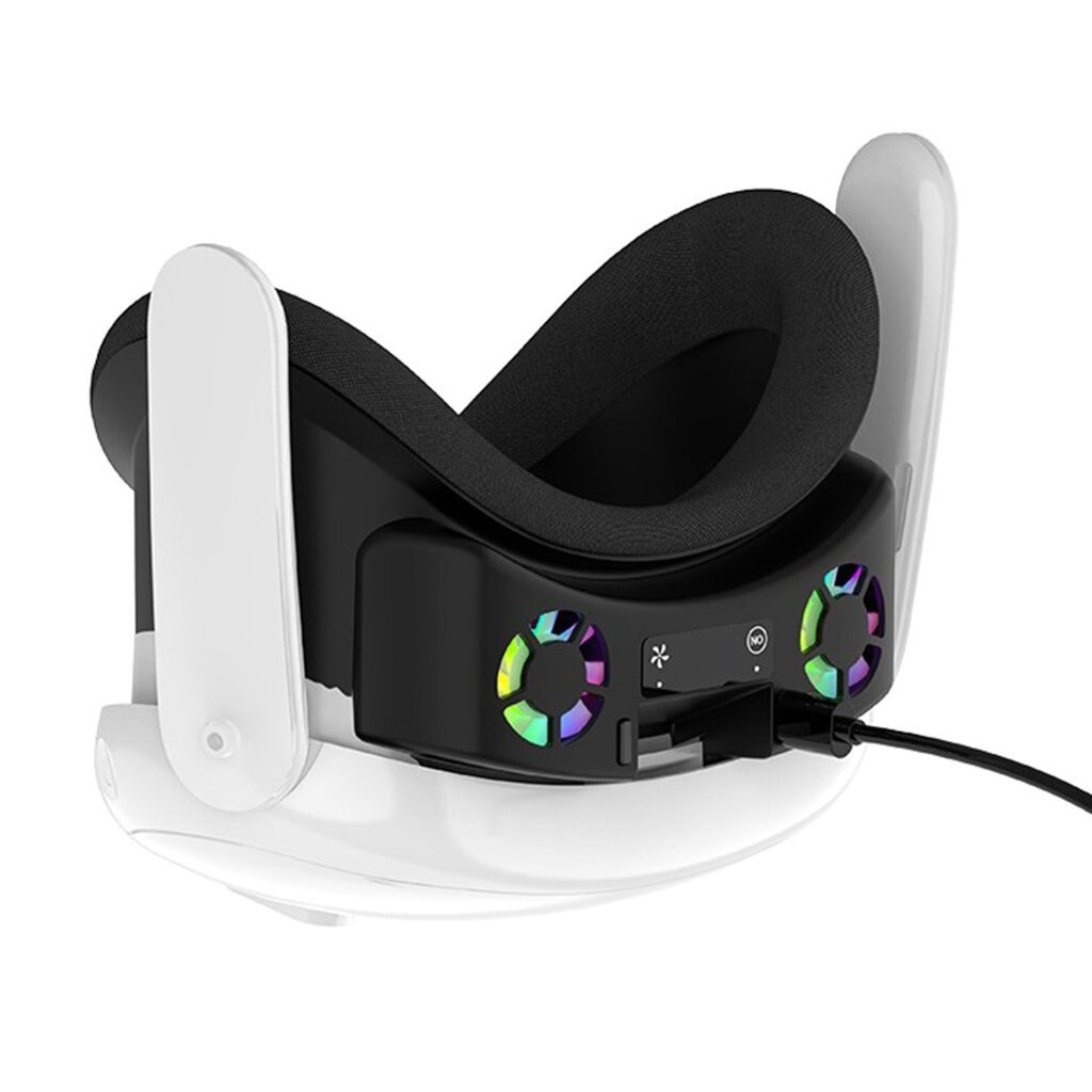 Охлаждающая маска для глаз oculus quest 3 с циркуляцией воздуха RGB-black